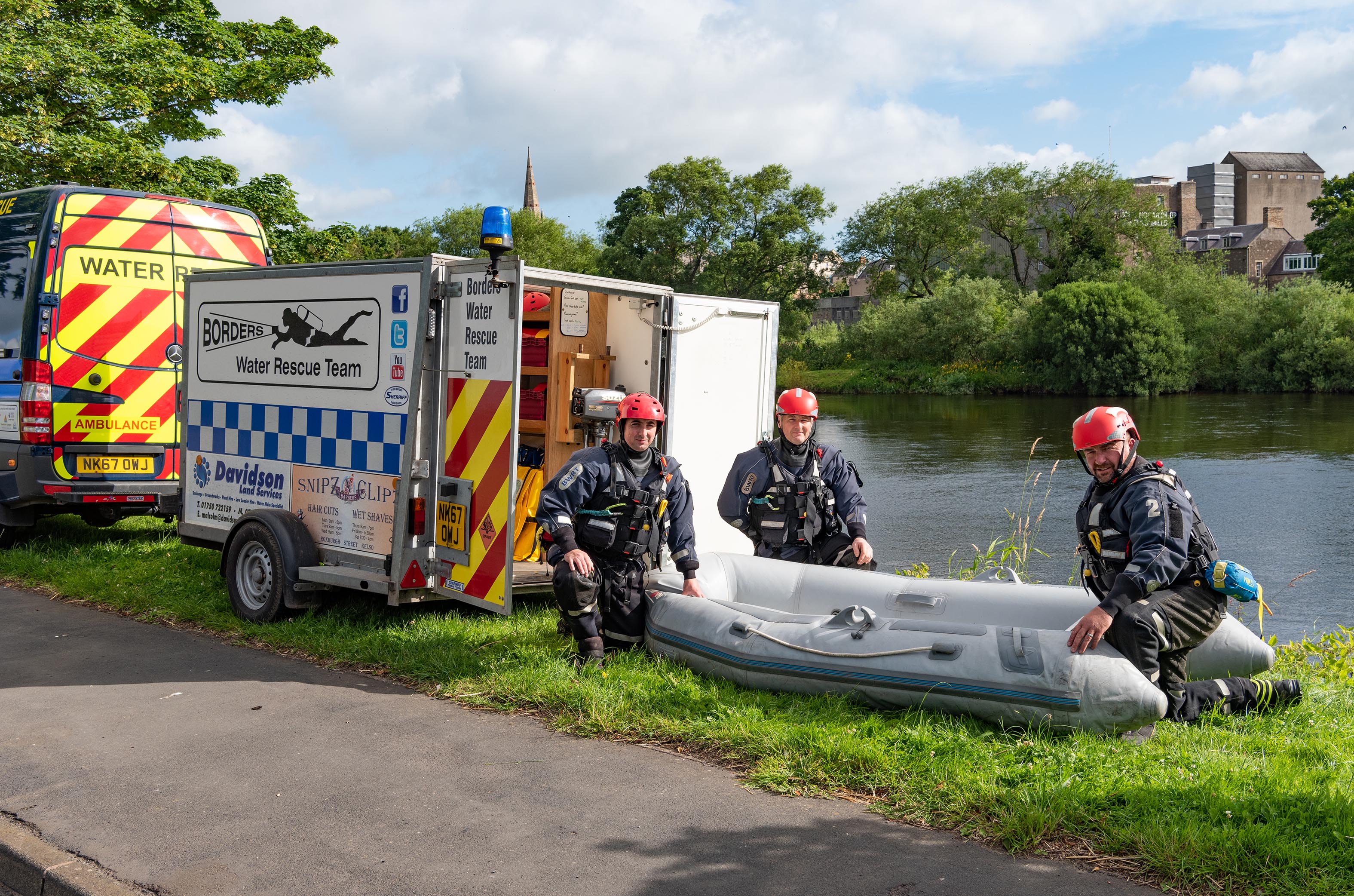 Historic Water Rescue Team Receives Helping Hand From Trailer Firm Historic Water Rescue Team Receives Helping Hand From Trailer Firm